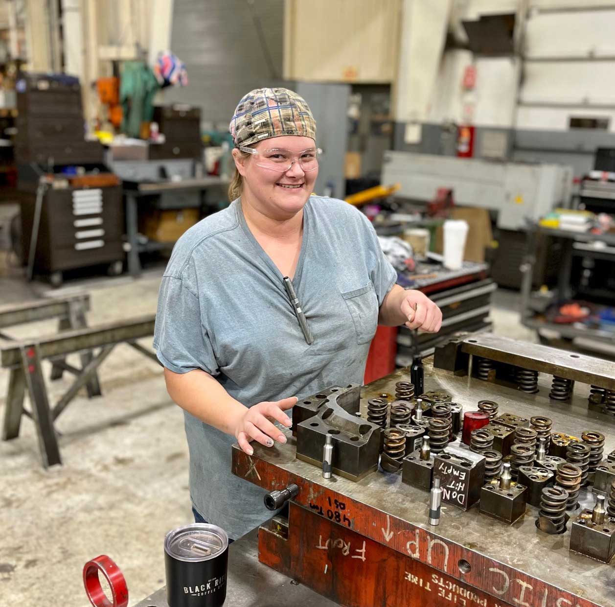 Machining apprenticeship helps local woman advance her manufacturing ...